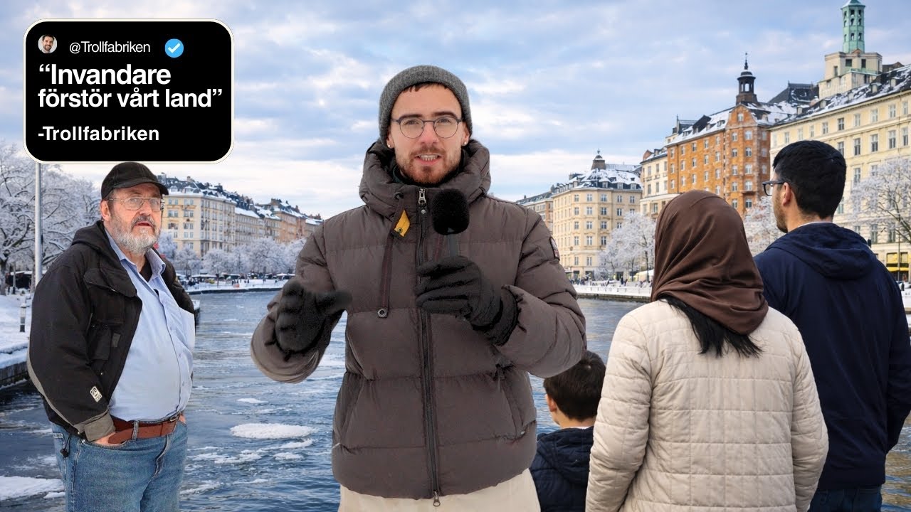 Vad tycker svenskar om invandrare? - YouTube