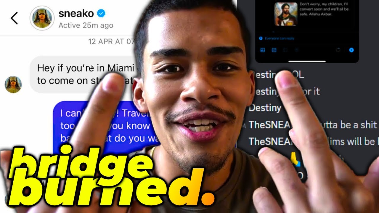 Sneako Snakes Destiny For Cred - YouTube