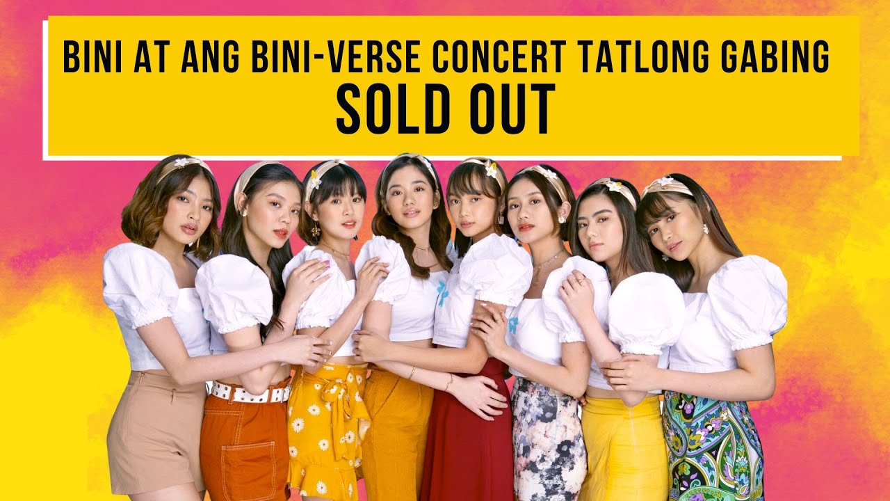 BINI AT ANG BINI-VERSE CONCERT TATLONG GABING SOLD OUT - YouTube