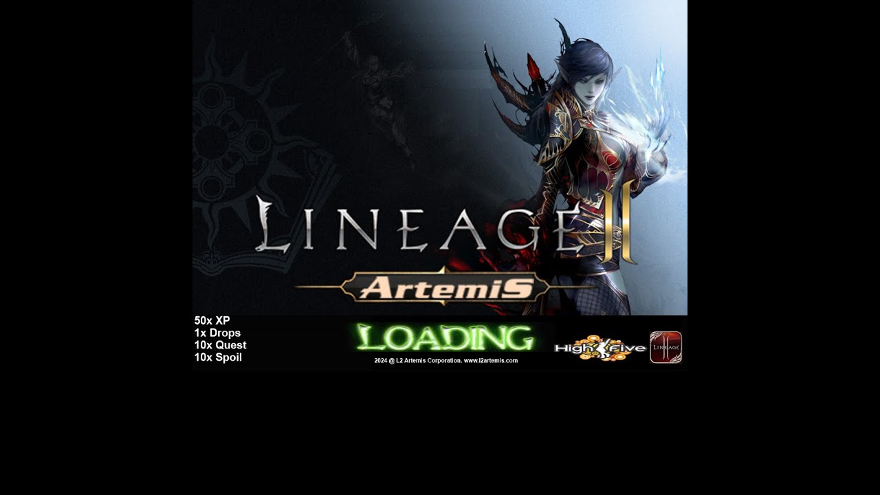 Lineage II Artemis HighFive - YouTube