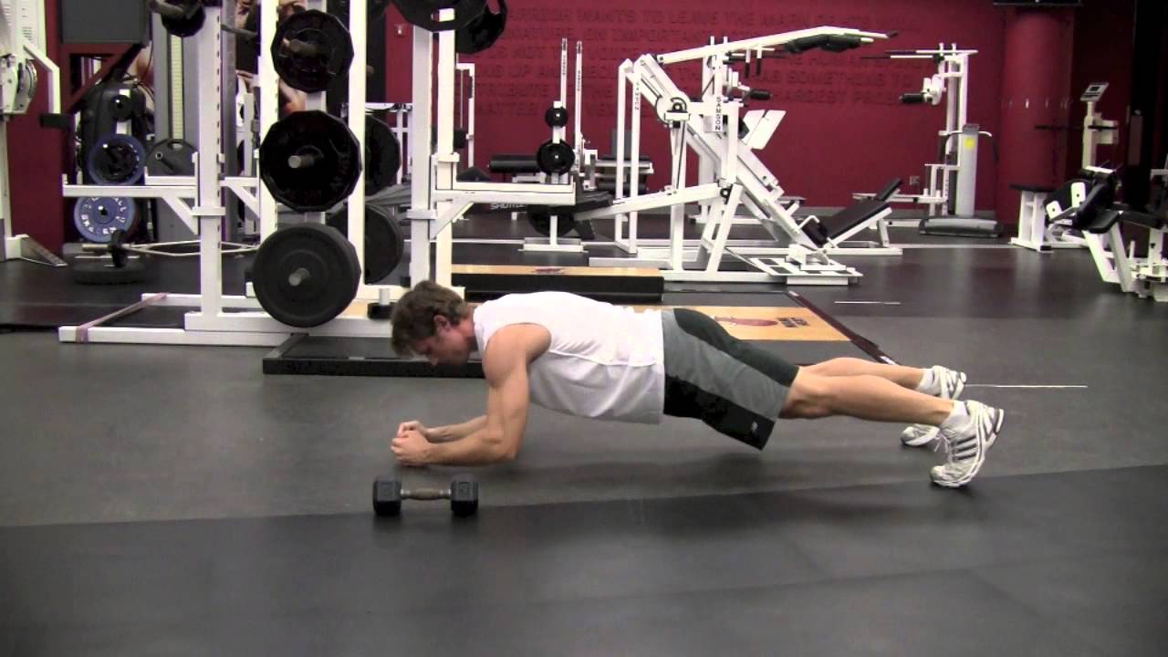 Plank with Side Reach - YouTube