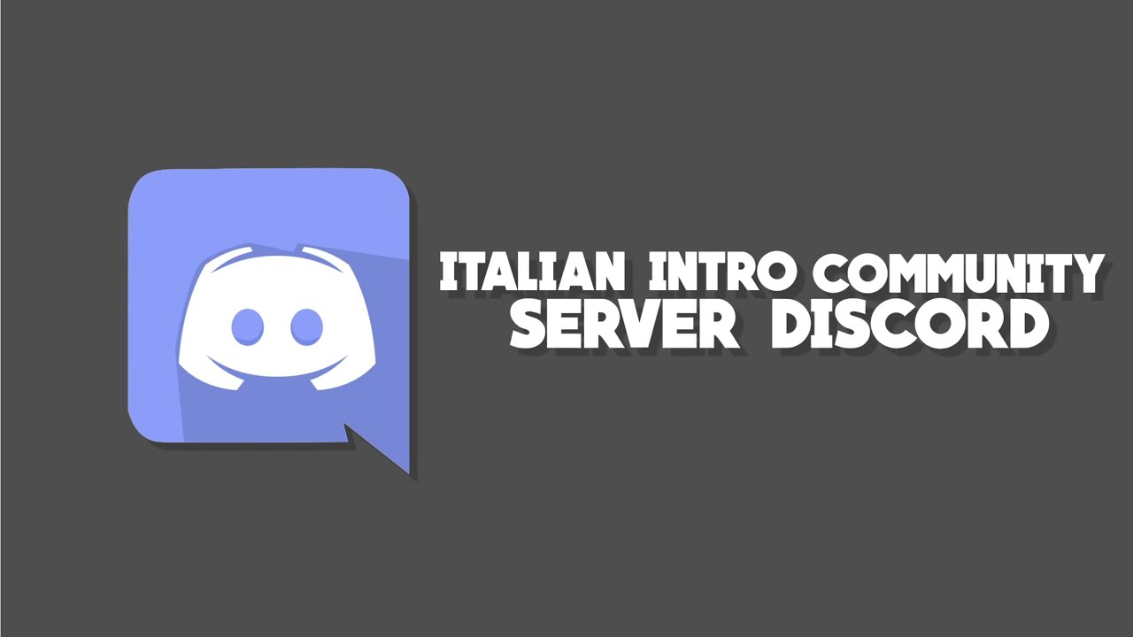 Italian Intro Community Server Discord | 15 LIKES. 💙 - YouTube