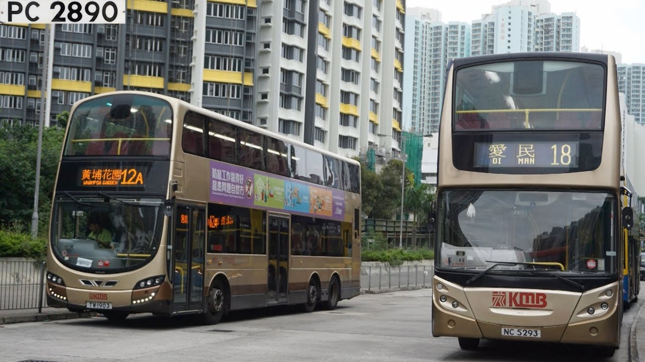 (服務中斷)(光復紅土) 九巴 KMB L-12A AVBWU447 TW1903 @ 12A 長沙灣（深旺道）至 福佬村道 - YouTube