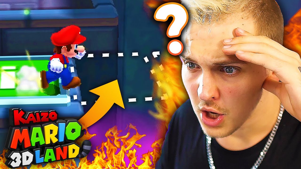 3D Land, aber es erscheinen KEINE PLATTFORMEN! 🔥 Kaizo Mario 3D Land ...