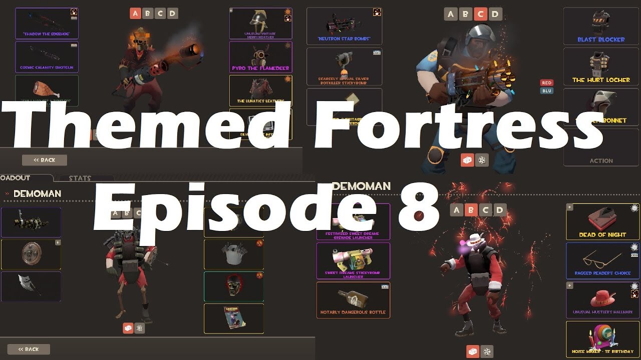 TF2: 10/10 Loadouts! Themed Fortress Episode 8 - YouTube