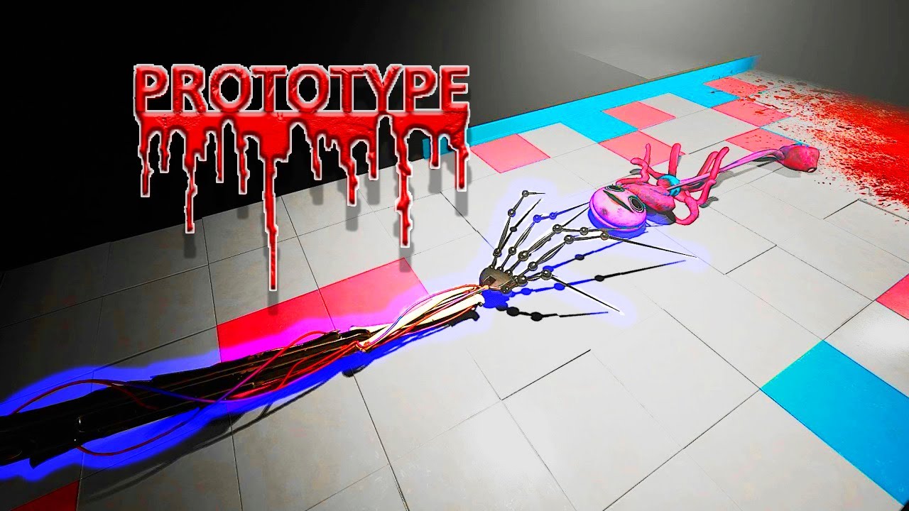 PROTOTYPE. Experiment 1006. Death of Mommy Long Legs. Poppy Playtime ...