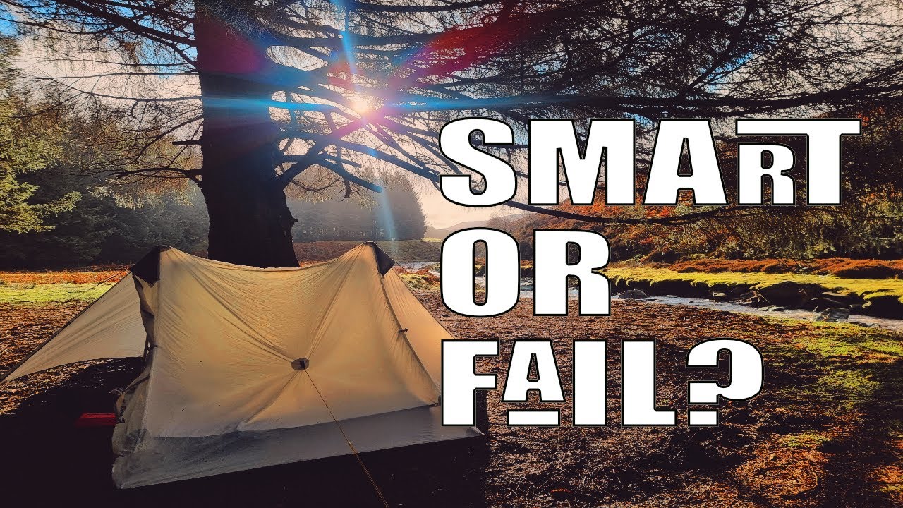 Camping & Hiking Fail in the Peak District... or Was it Smart? - YouTube