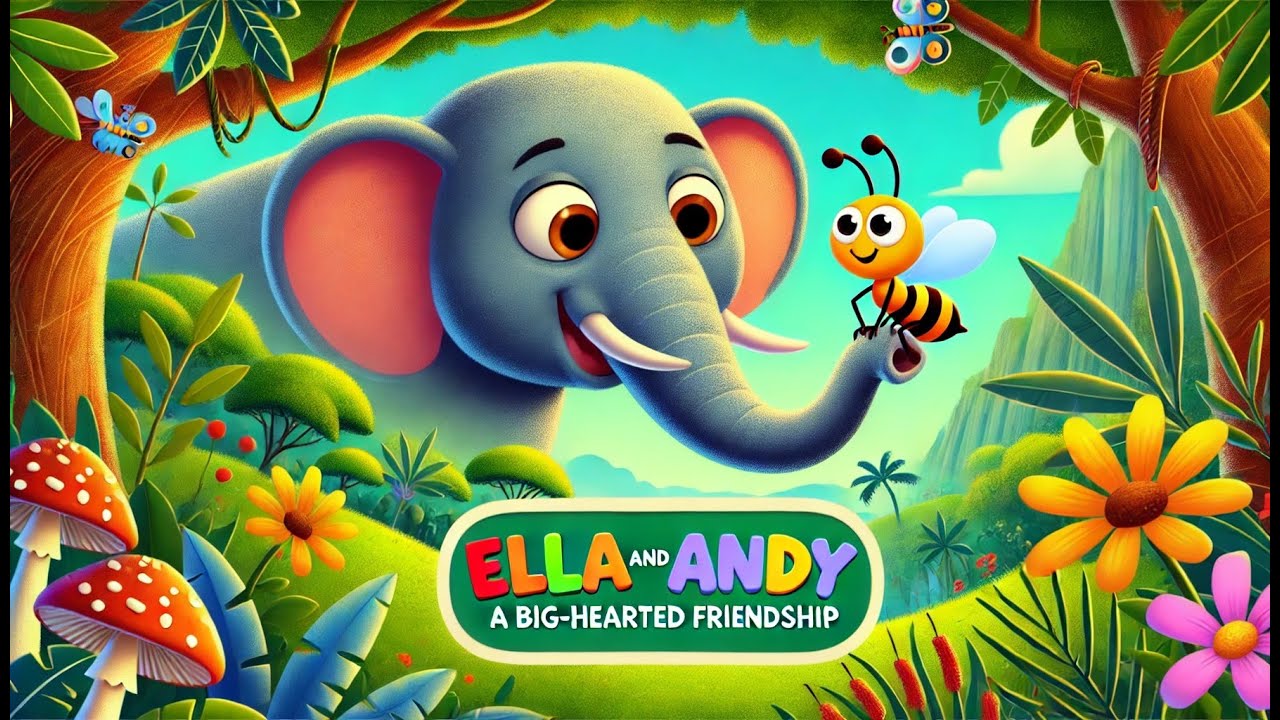 "Ella and Andy: A Big-Hearted Friendship" | Elephant and Ant Story ...