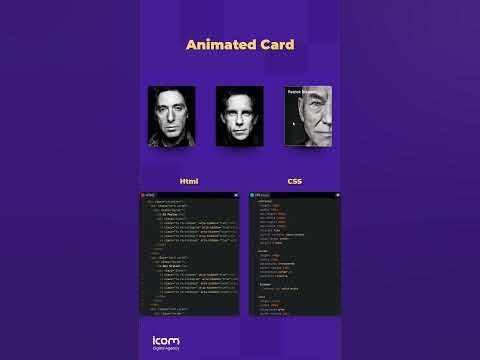 Animated Cards #shorts #viral #coding #coder #webdevelopment #html #javascript #codinglove # ...