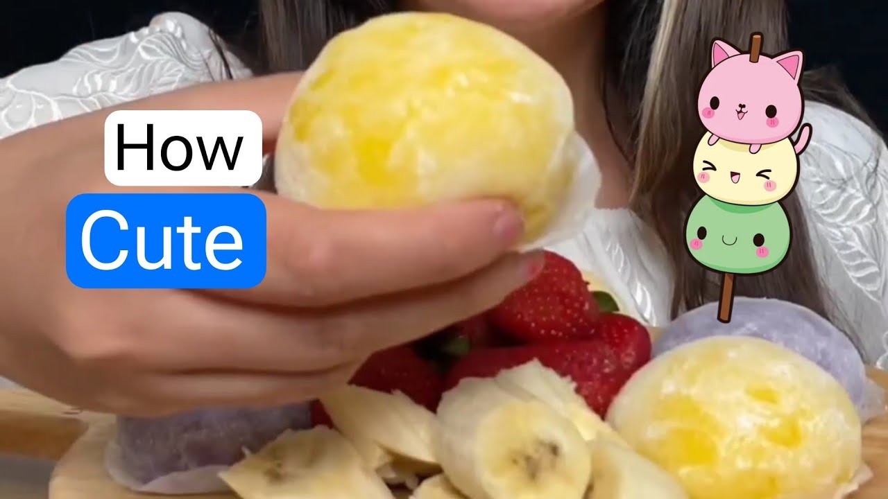 MUKBANG ASMR | CUTE MOCHIES - YouTube