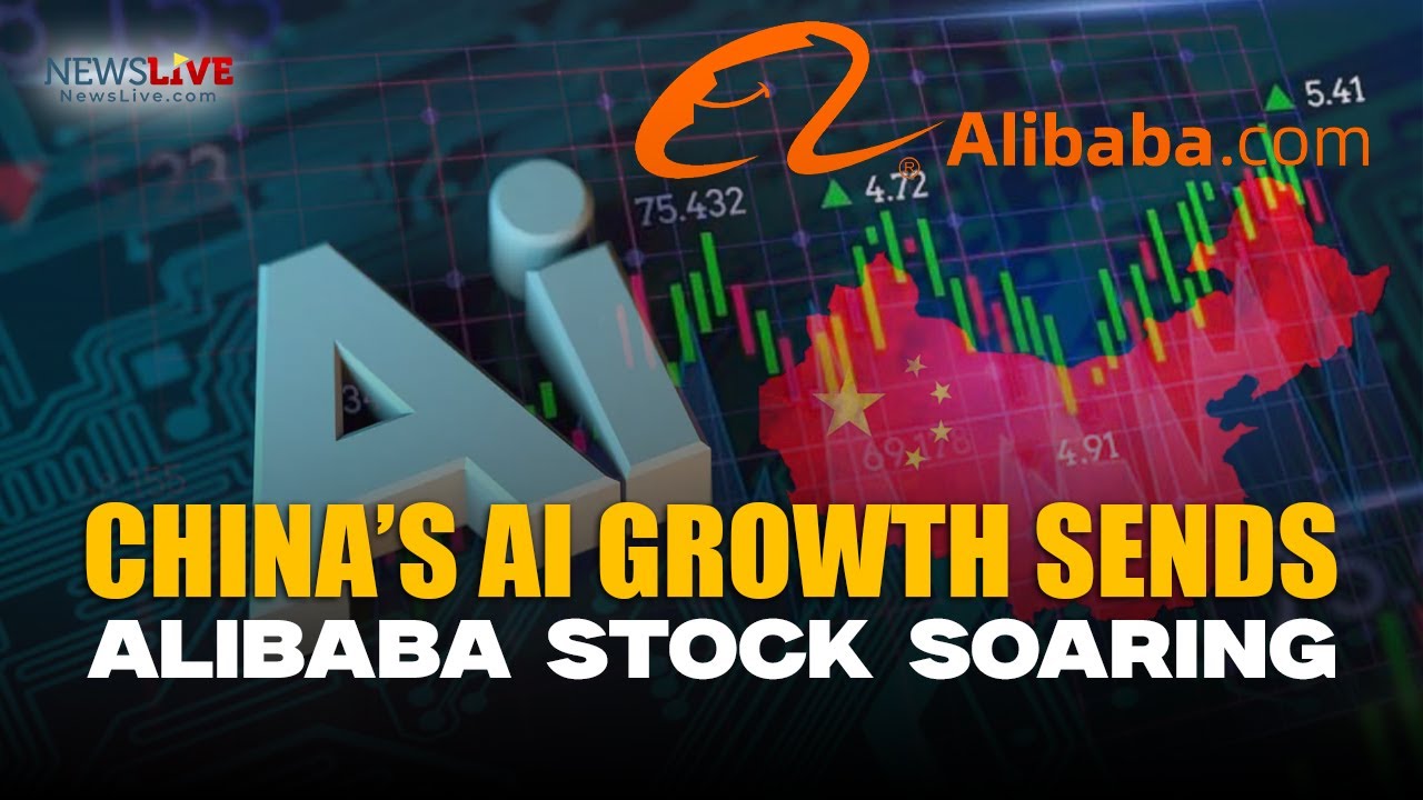 Alibaba Soars as China’s AI Tools Drive Stock Market Frenzy - YouTube