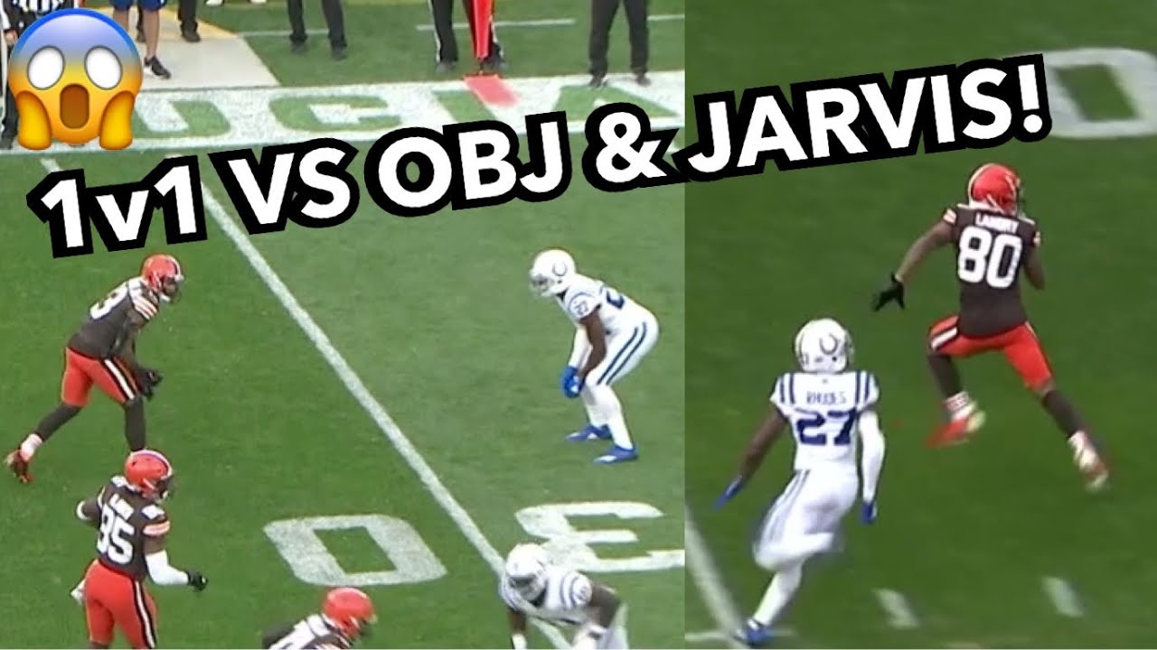 Odell Beckham & Jarvis Landry vs Xavier Rhodes (2020) WR vs CB - YouTube