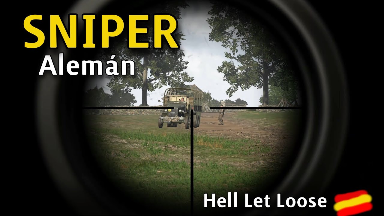 ¡Caza Mayor! Partida como Sniper Alemán en Hell Let Loose - YouTube