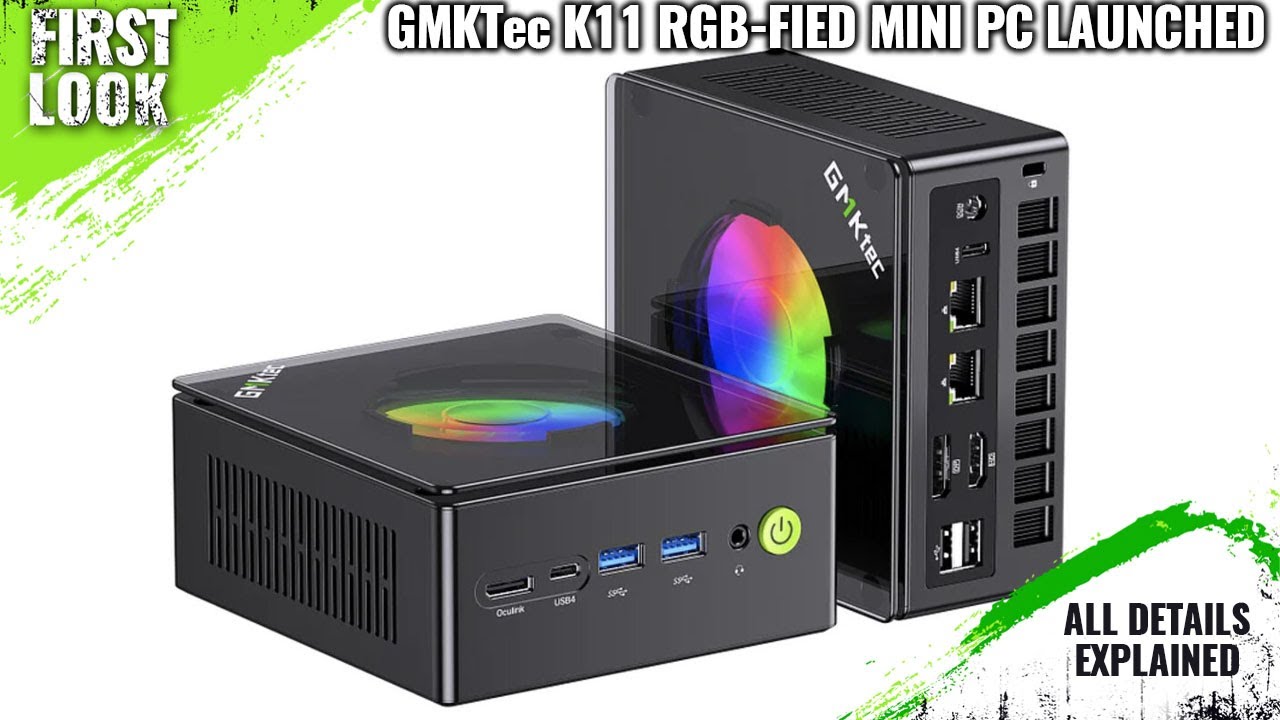 GMKTec K11 RGB-fied Mini PC Launched With Ryzen 9 8945HS APU ...