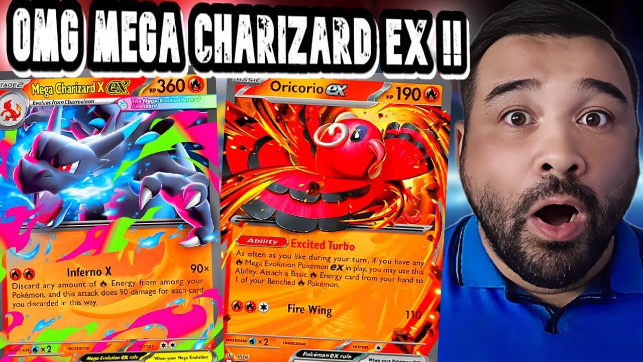 INSANE MEGA CHARIZARD DECK EX ON POKEMON TCG LIVE! - YouTube