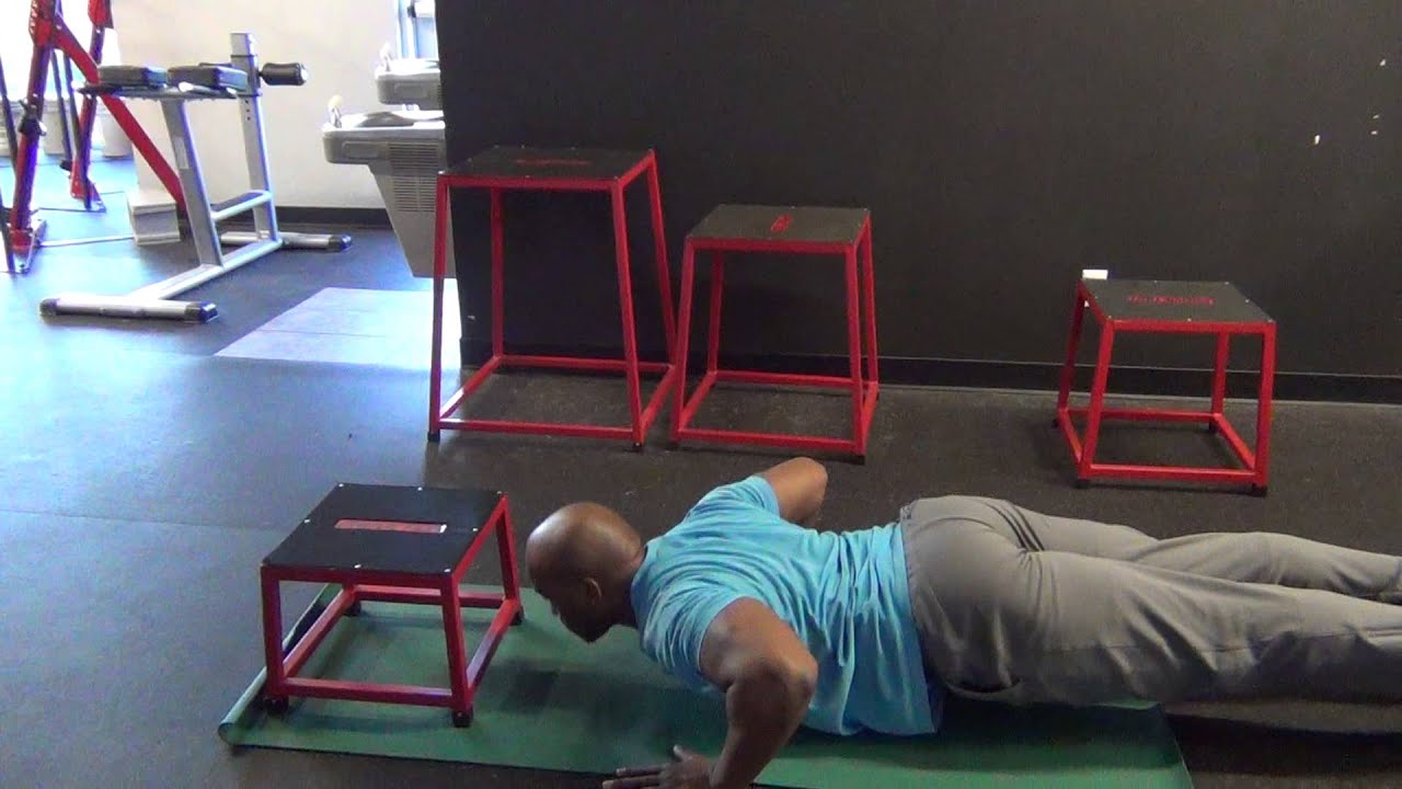 Plyo Box Push Up - YouTube