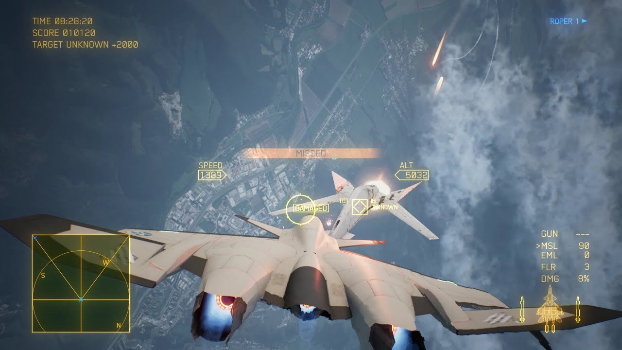 Ace Combat 7 (XFA-33 Villain Roleplay + edited Cutscenes) - Mission 10 ...