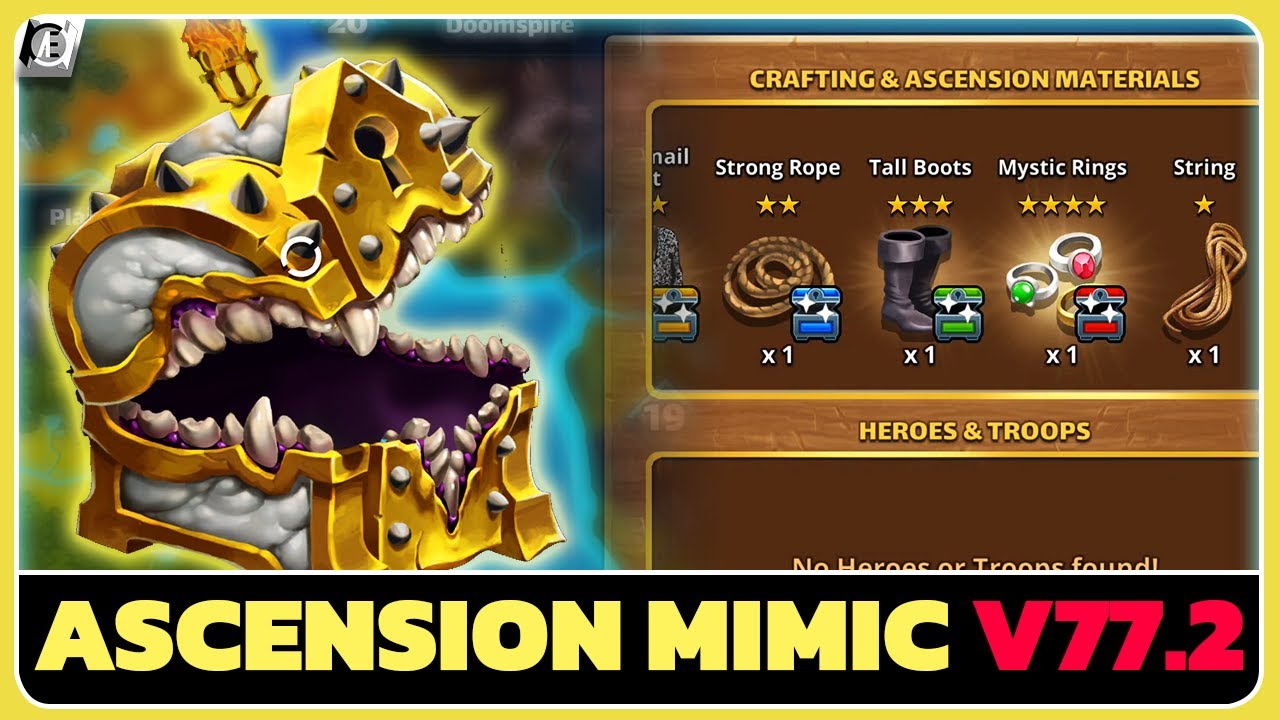 🧠 Ascension Mimics = 🎁 Loot Hack for Campaign & Quests! ⚔️ in Beta V77 ...