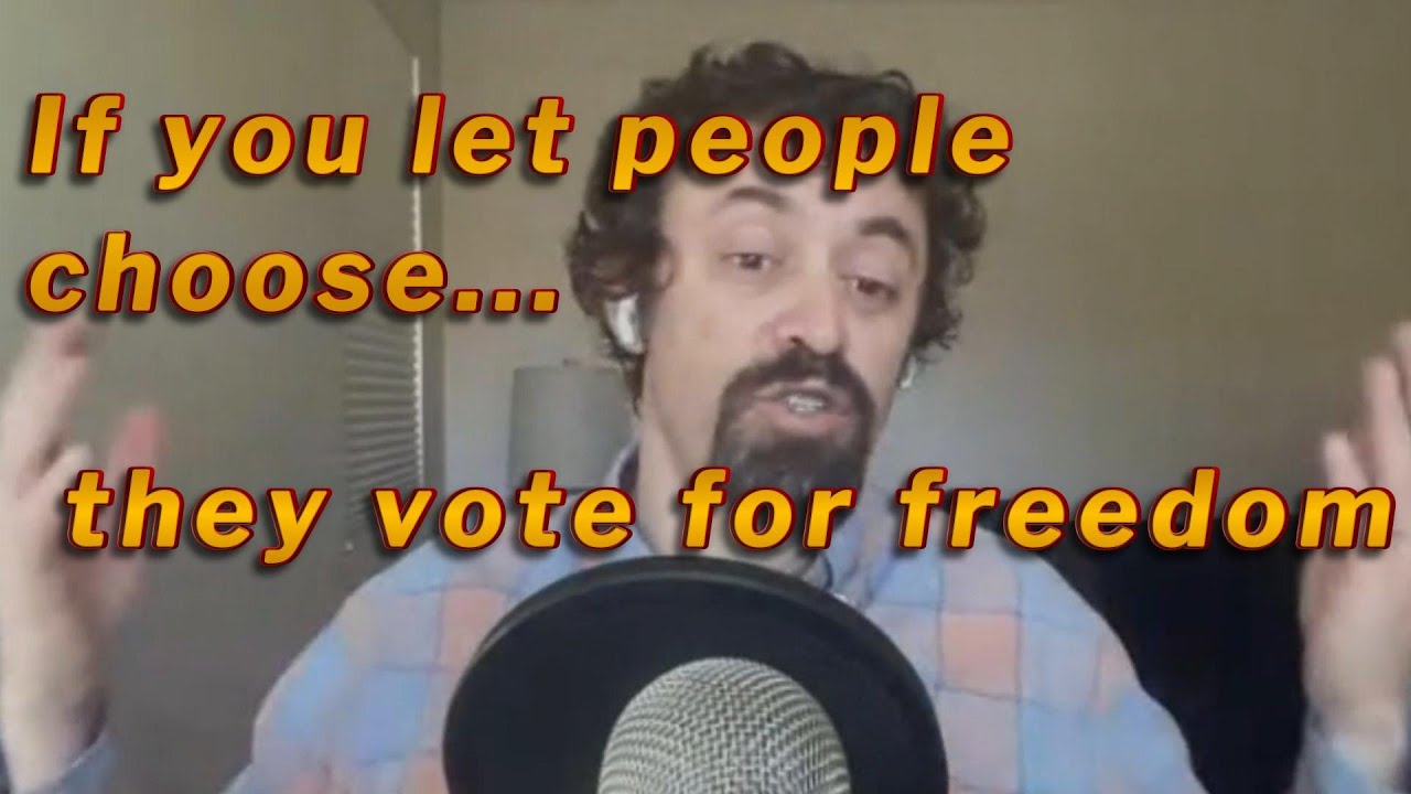 If you let people choose, they will choose freedom - YouTube