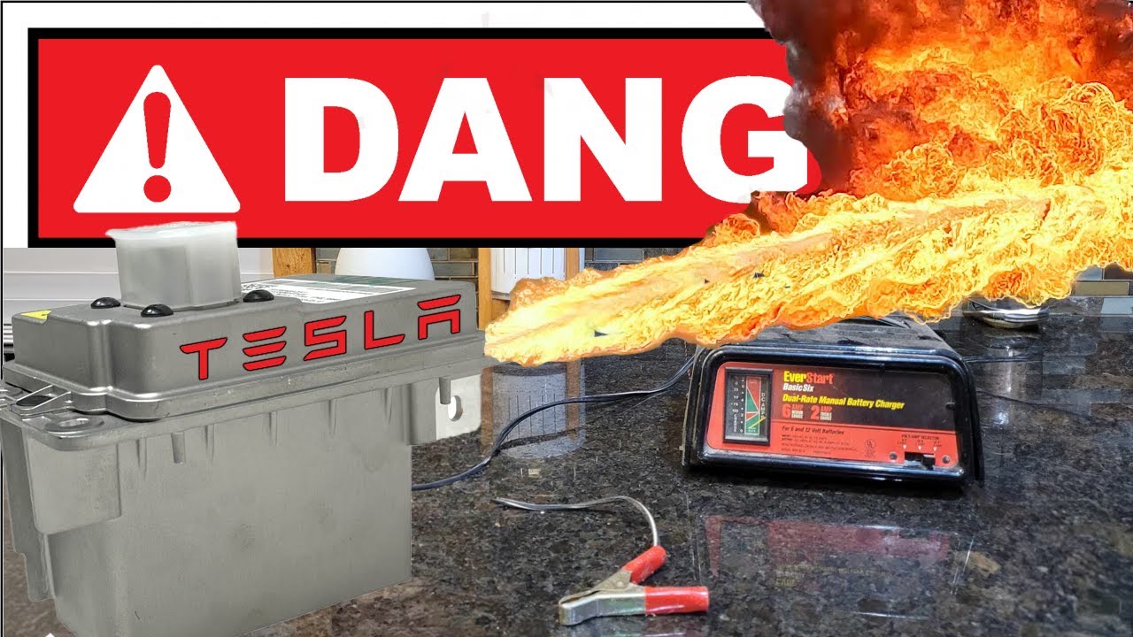 Tesla Battery: Kitchen Explosion - YouTube