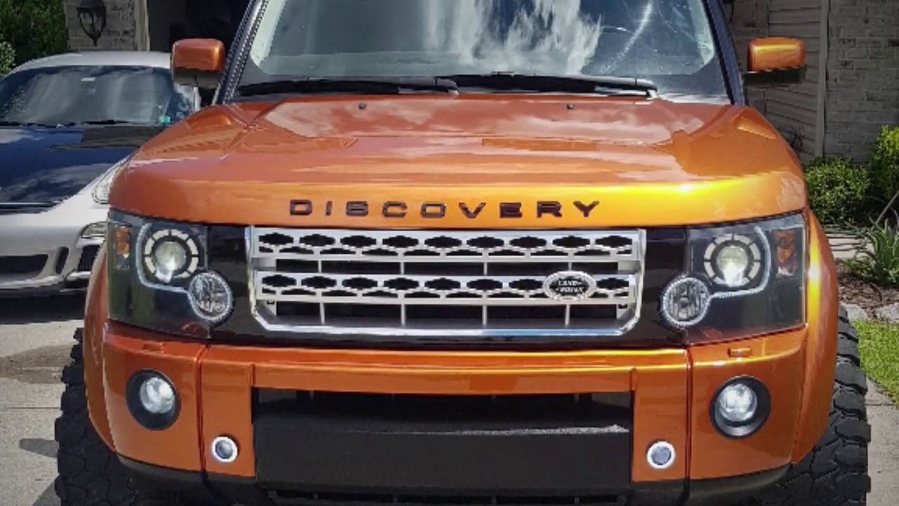 Ripper Land Rover Discovery 3 custom built 33"s tires. - YouTube