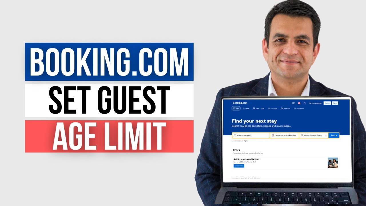 How to Set Age Limit on Booking.com Listings (FAST & EASY Tutorial ...
