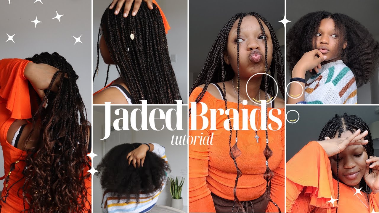 Attempting Jaded Bubble Braids for the First Time ~ 2 Beginner Friendly ...