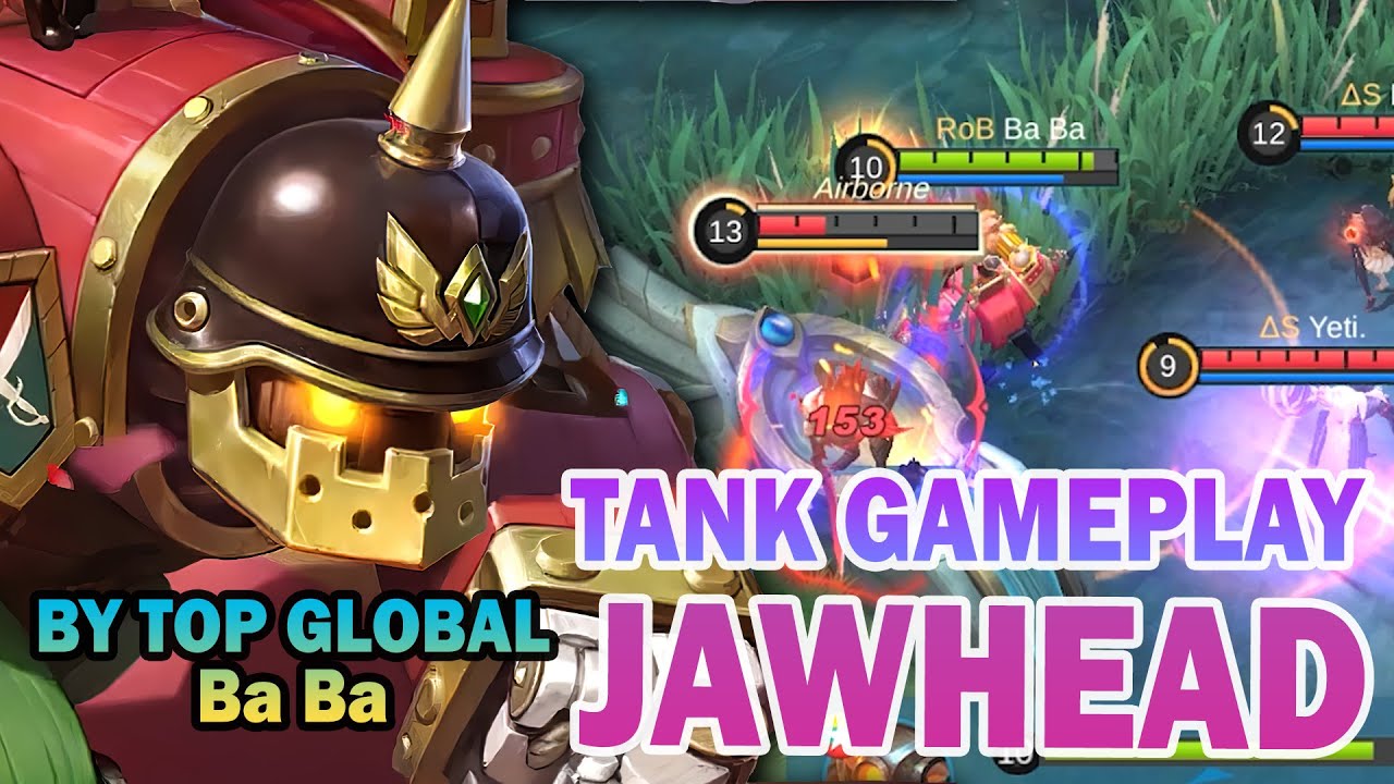JAWHEAD TANK GAMEPLAY TOP GLOBAL BY Ba Ba - YouTube
