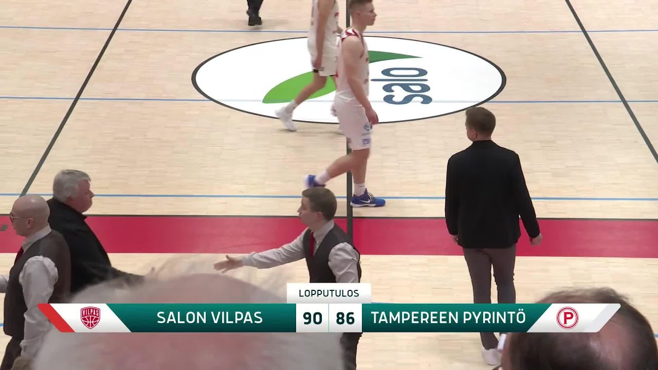 Salon Vilpas vs. Tampereen Pyrintö - Game Highlights - YouTube