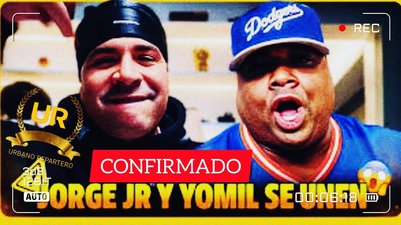 Yomil graba tema con Jorge Junior (los 4) - YouTube