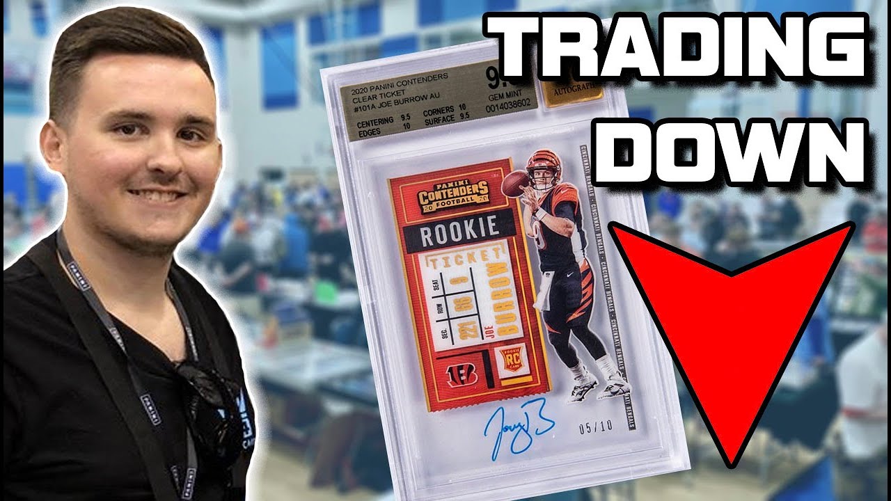 The Process of Trading Down | West Chester Card Show Vlog - YouTube