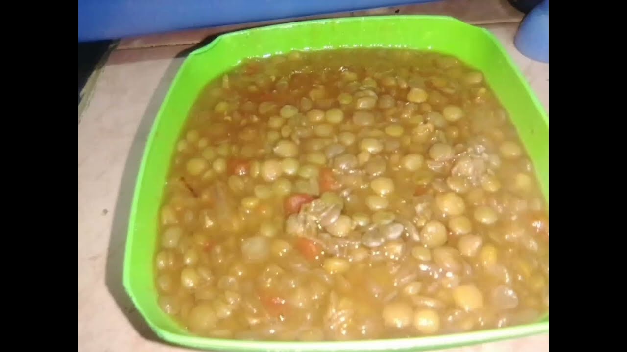 A simple way of preparing lentils (kamande)|| You need only 3 ...