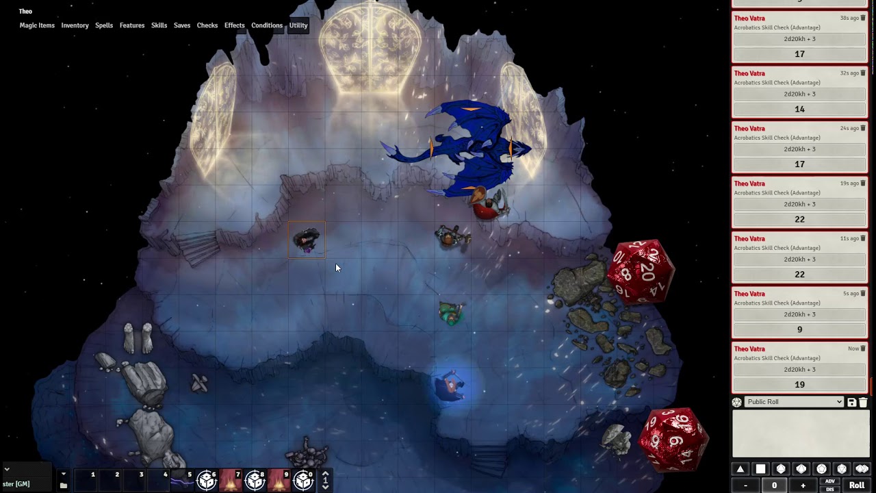 Dice So Nice + Nat 20 animation - YouTube