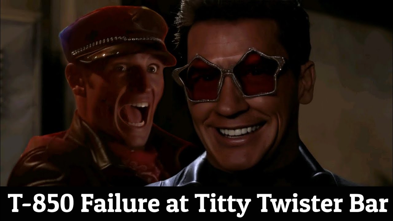 Arrival and failure of the T-850 at the Desert Star Club (Terminator 3 ...