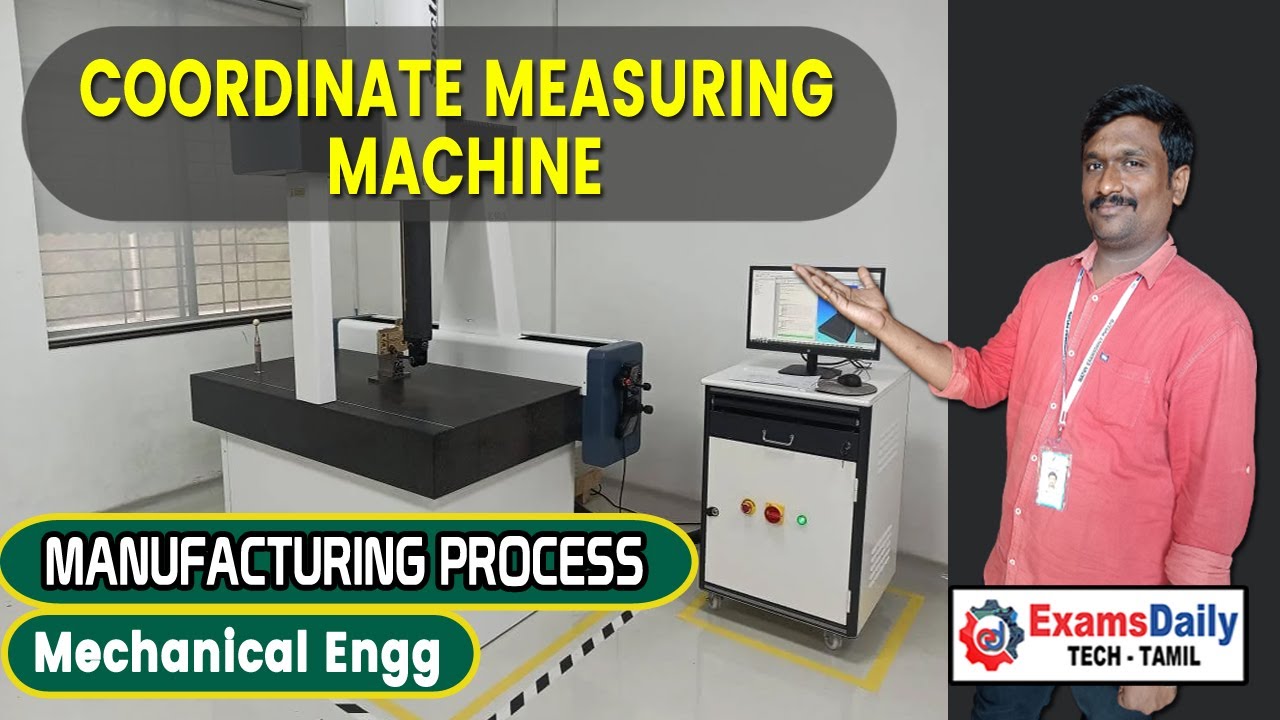 Cordinate Measuring Machine In Metrology | Manufacturing Process | Mechanical Engineering ...
