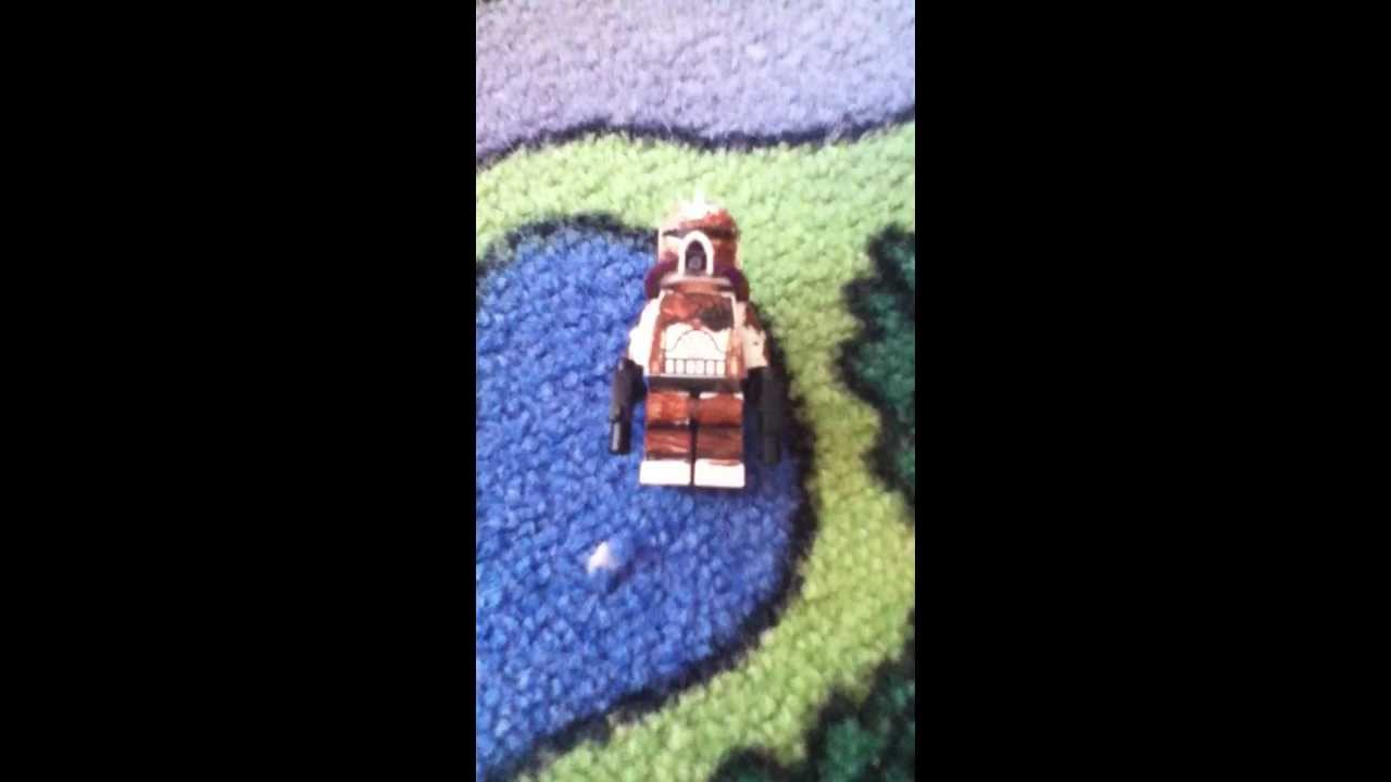 Lego Star Wars Clone Wars Custom Commander Monnk - YouTube