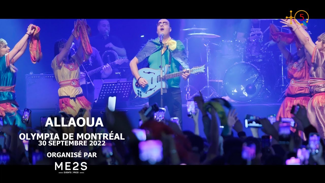 Allaoua à l'Olympia de Montréal, organisé par ME2S 30 09 2022 - YouTube
