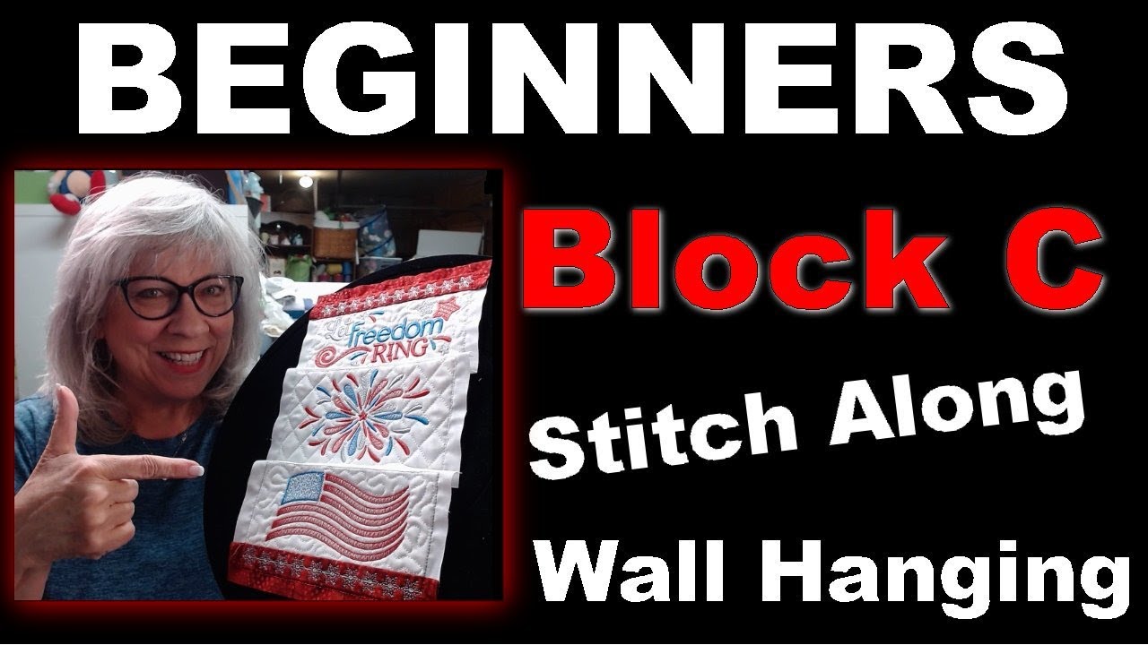Join The Embroidery Fun With Designs By Juju Wall Hanging - Block C ...
