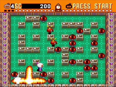 Level 1 - Super Bomberman (SNES) 8 BIT (2A03+VRC6, 0CC-Famitracker ...