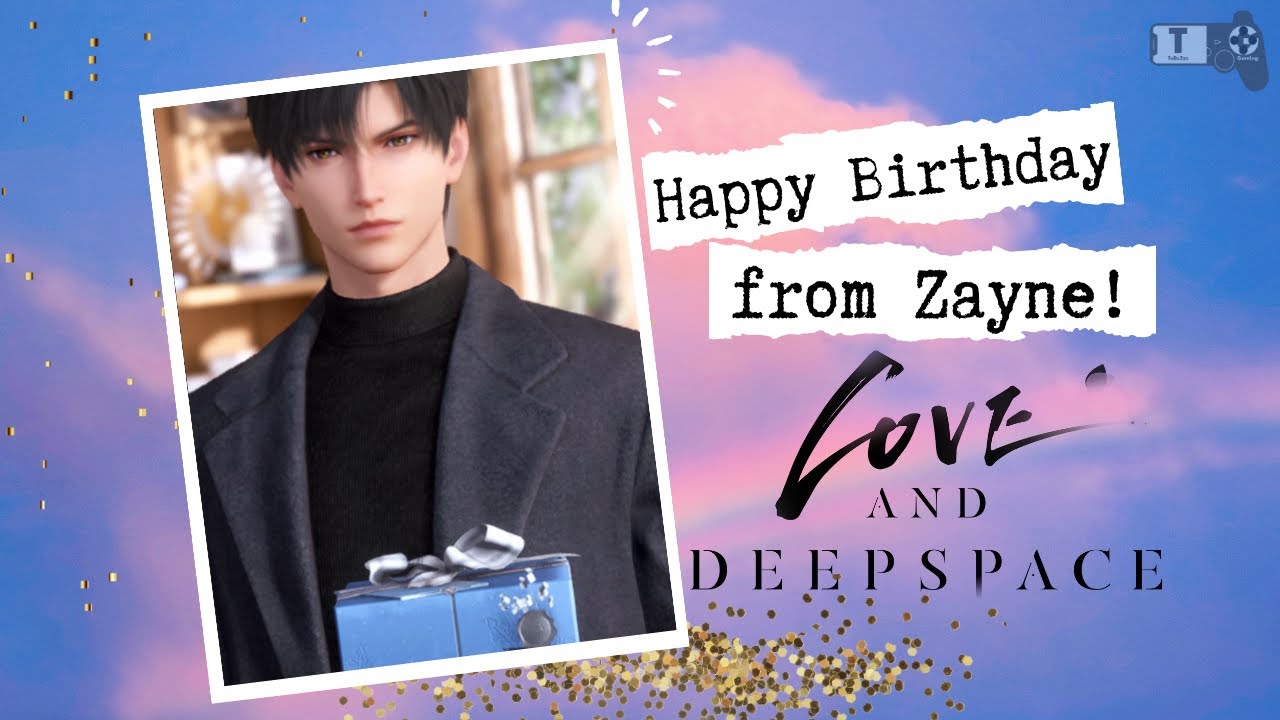 Birthday Buttons For Kids Sticker Zayne Love And Deepspace