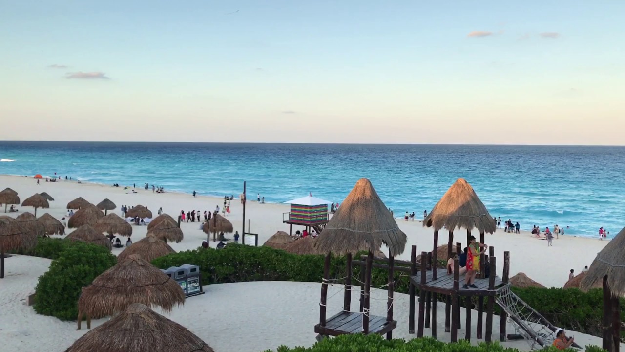 Playa del fin Cancún Quintana Roo - YouTube