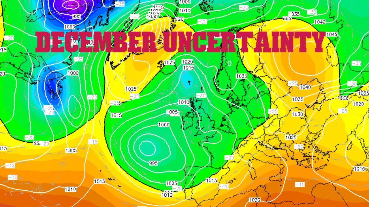 December Uncertainty Continues? UK Weather Forecast - YouTube