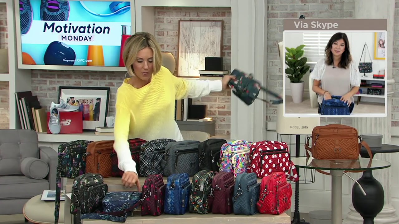 Lug Convertible RFID Crossbody - Carousel XL on QVC - YouTube