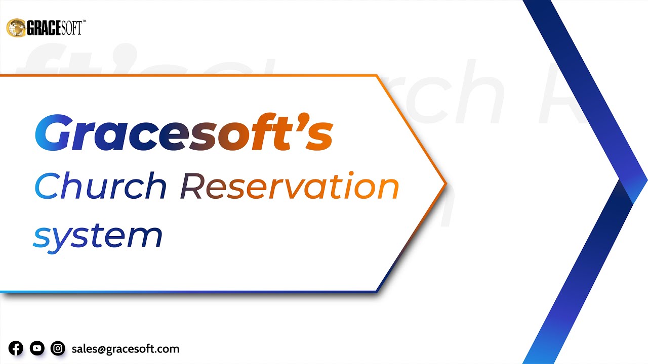 GraceSoft's - Church Reservation System - YouTube
