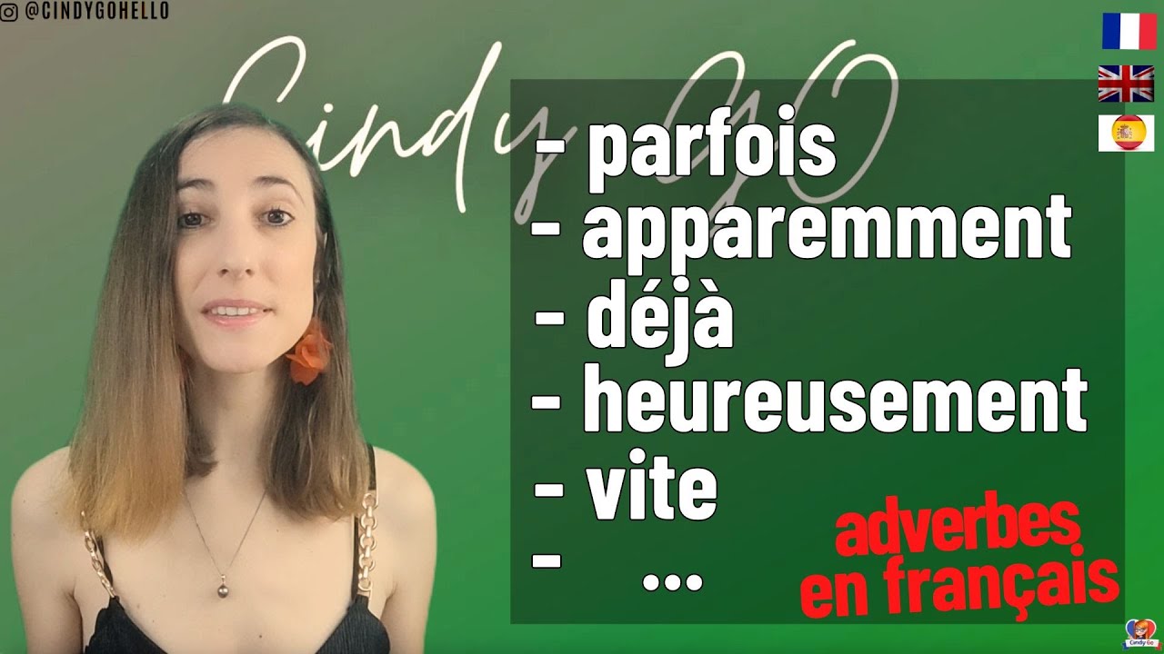 Los 50 Adverbios más Comunes en Francés con Ejemplos - YouTube