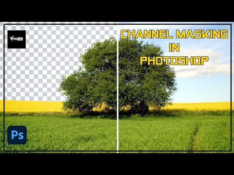 channel masking in Photoshop 🔥 - YouTube