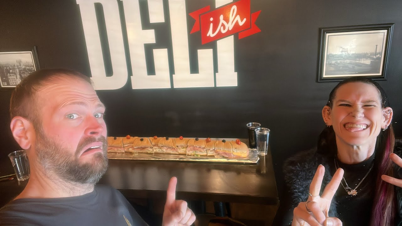 HUGE UNDEFEATED 5 FOOT SUB! HOLY COW! CANT BE DONE ~ MOM VS FOOD FT DAN ...