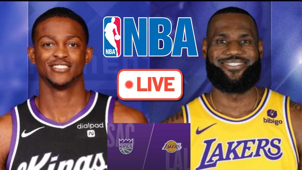 Sacramento Kings at Los Angeles Lakers NBA Live Play by Play Scoreboard ...