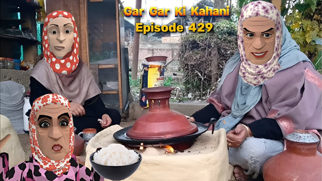 GAR GAR KI KAHANI | SAJU DARLING | EP 429 KASHMIRI CARTOON DRAMA - YouTube