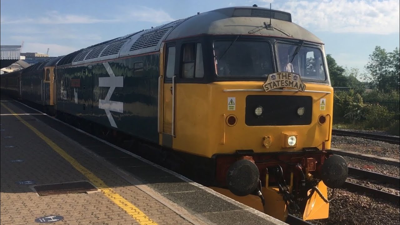LSL Class 47's departing Bristol Temple Meads - YouTube